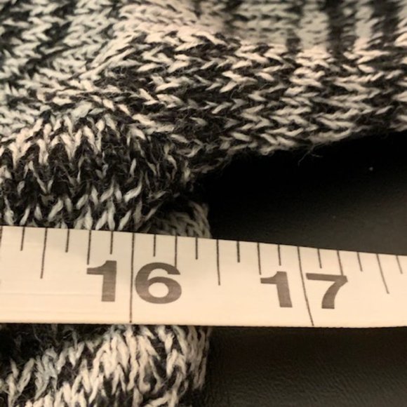 jason maxwell | Sweaters | Jason Maxwell Womens Variegated Gray Pockets ...